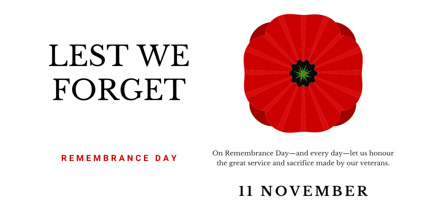 Honouring the Brave: Remembrance Day at Focus College - Focus College